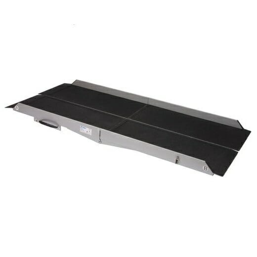 Omega Double Folding Ramp with Anti-Slip Material